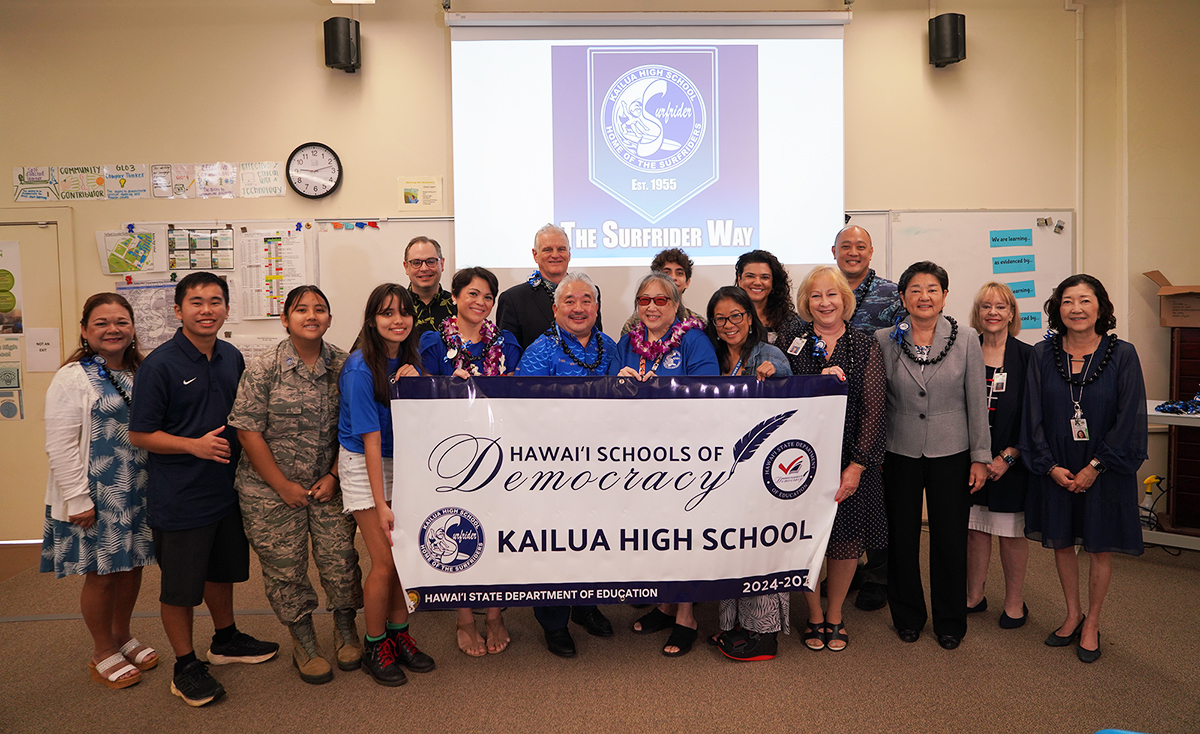 Kailua and Kalani High Schools recognized as Hawaiʻi Schools of ...